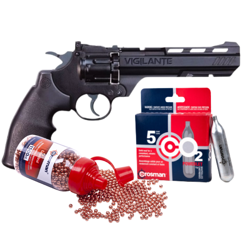 Crosman, revolver à air comprimé Vigilante avec accessoires – Boutique ...