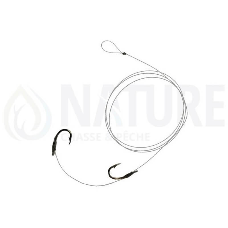 ETIC, Hameçons montés PRÉSIDENT double – Boutique Nature chasse et pêche