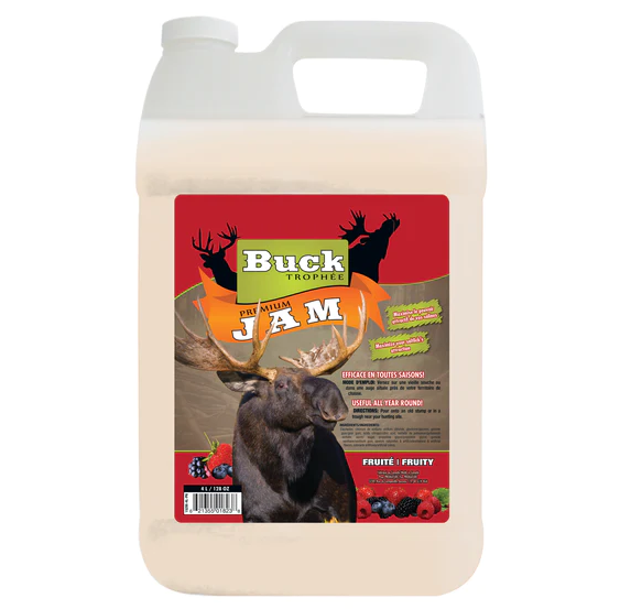 BUCK TROPHEE, GELÉE BUCK JAM 4 L – Boutique Nature chasse et pêche